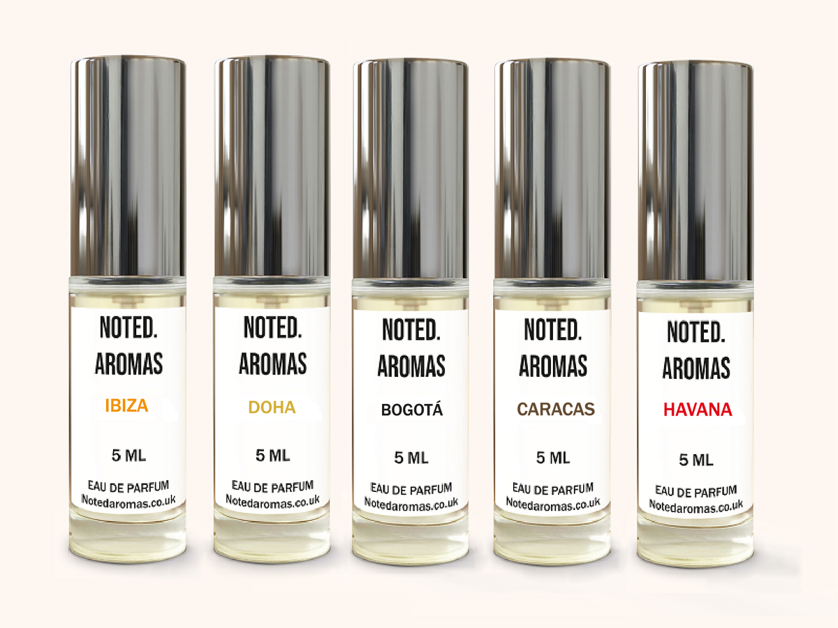 5ml x 5 Best Seller Bundle - Unisex – Noted Aromas