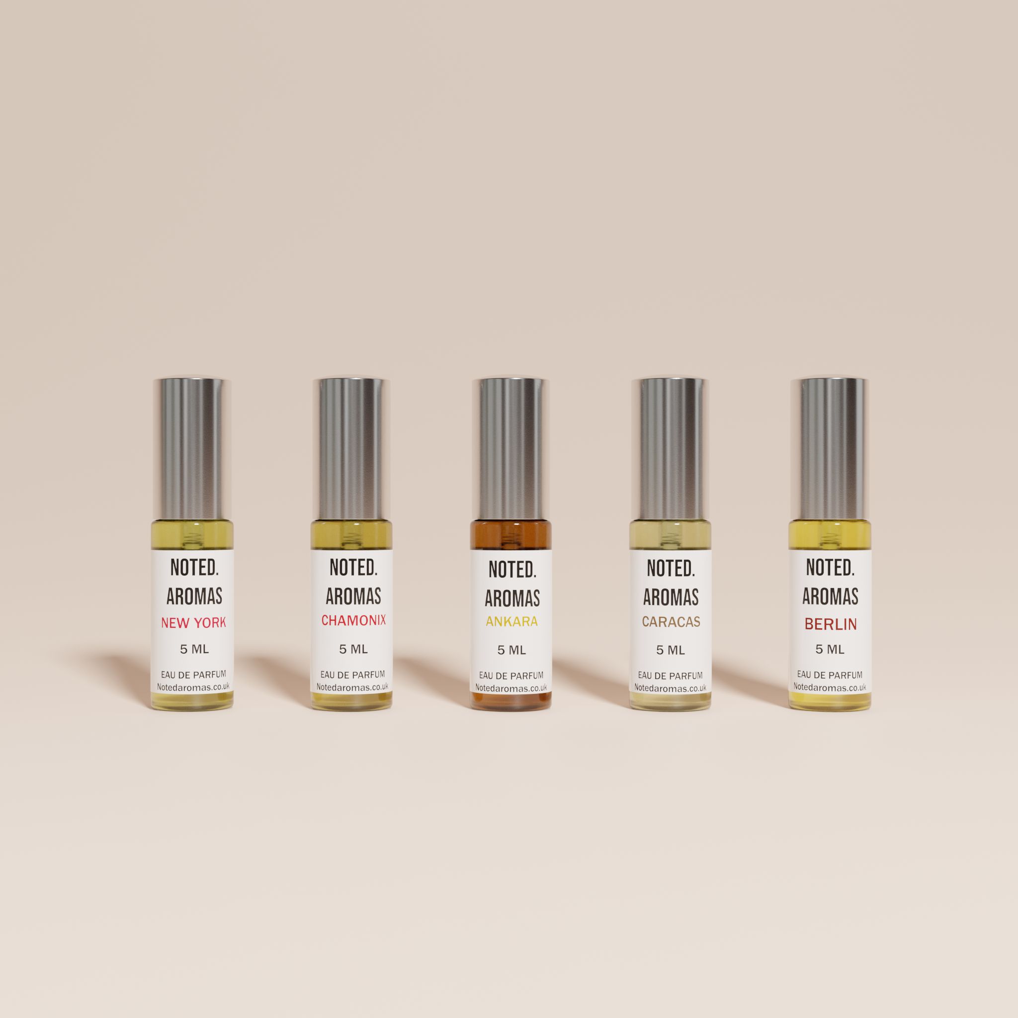 5ml x 5 Winter Best Seller Bundle – Noted Aromas