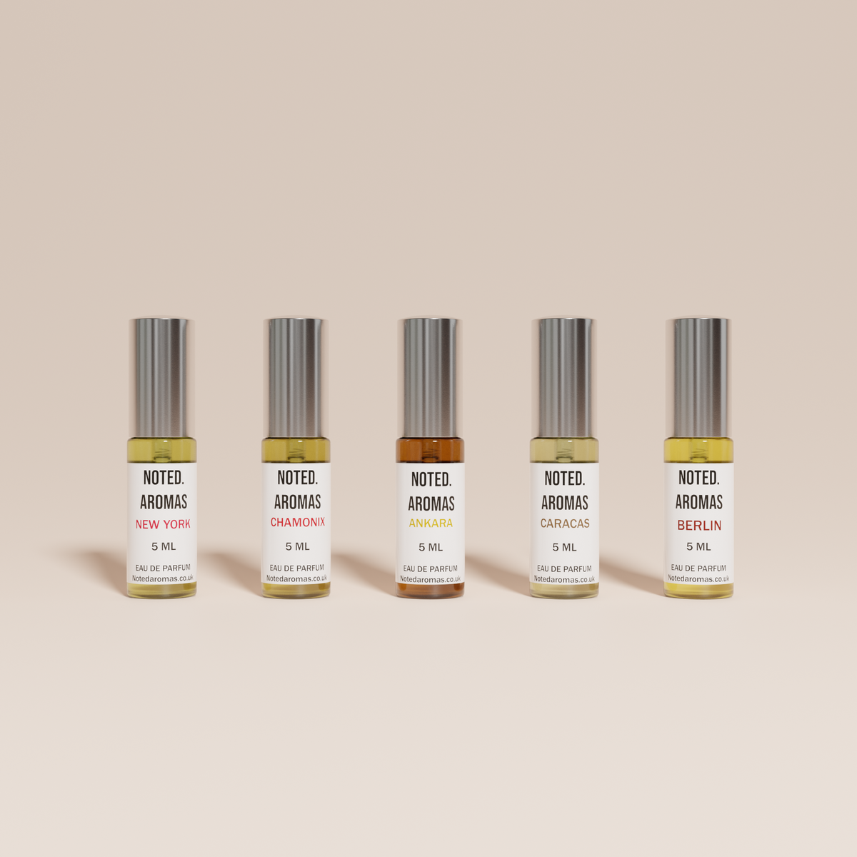5ml x 5 Winter Best Seller Bundle – Noted Aromas